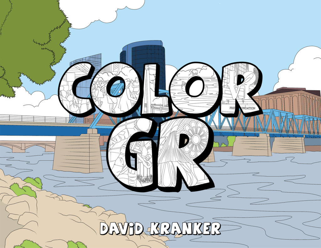 Color GR - Grand Rapids Coloring Book | Free Shipping
