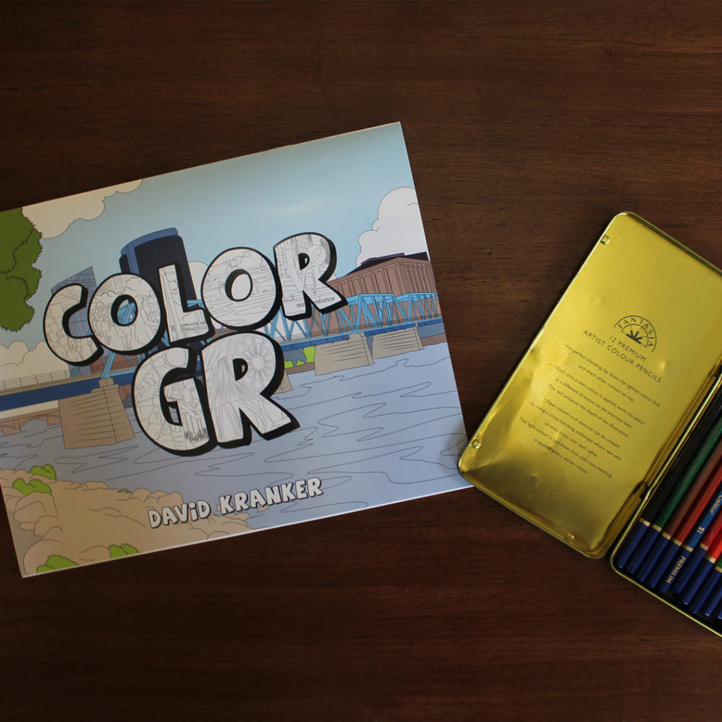 Color GR - Grand Rapids Coloring Book | Free Shipping